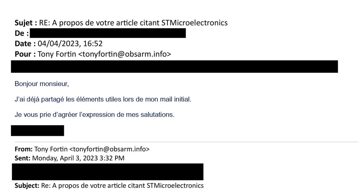 Violation d’embargo sur la Russie : STMicroelectro - Observatoire des ...