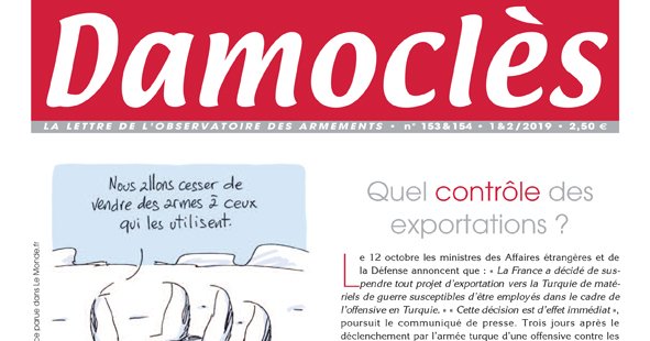 Quel contrôle des exportations ? - Observatoire des armements / CDRPC